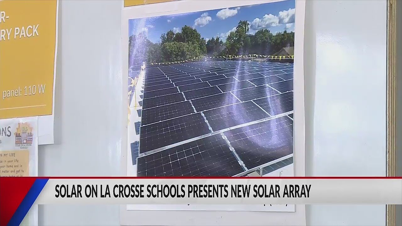 Solar on La Crosse Schools - YouTube
