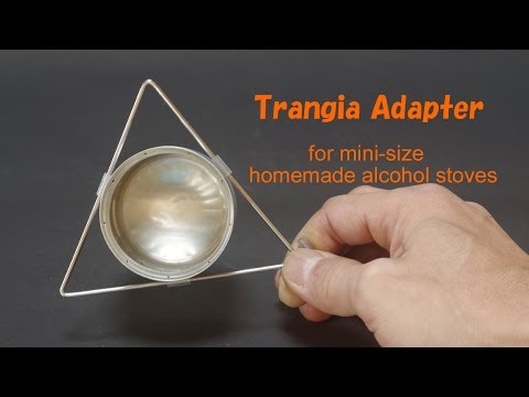 trangia adapter for small home made alcohol stoves