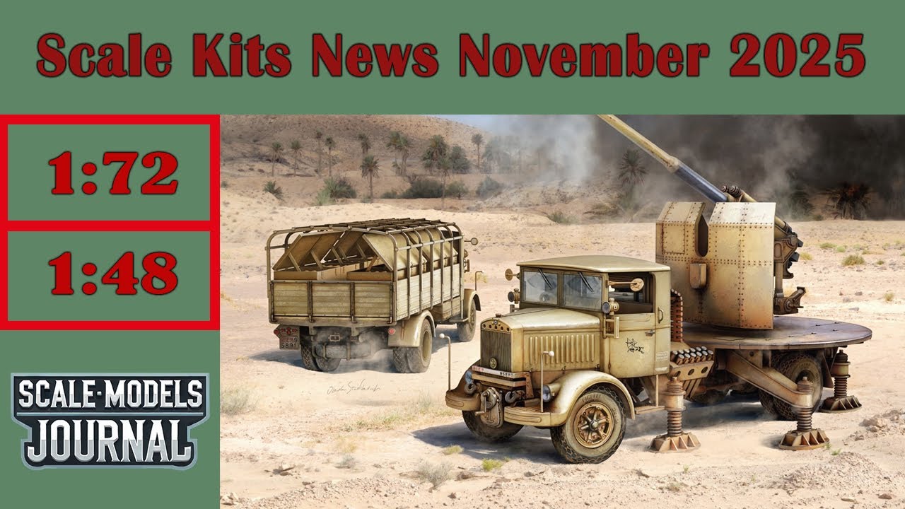 Scale Models News / Armour and Vehicles 1:72, 1:48 - November 2025 ...