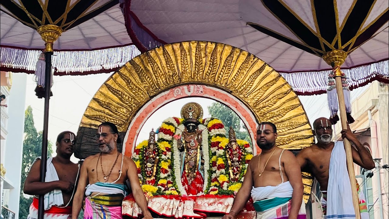 Triplicane Sri Parthasarathi perumal sooryaprabhai vahana purappadu ...