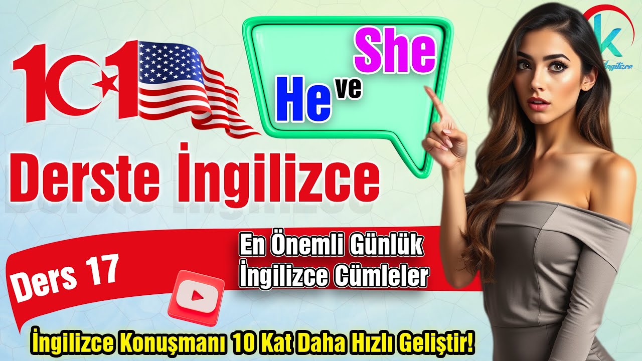 Bu İngilizce Kalıpları Bilmeden Konuşamazsın! 🚀 "She" ve "He" Kullanımı ...