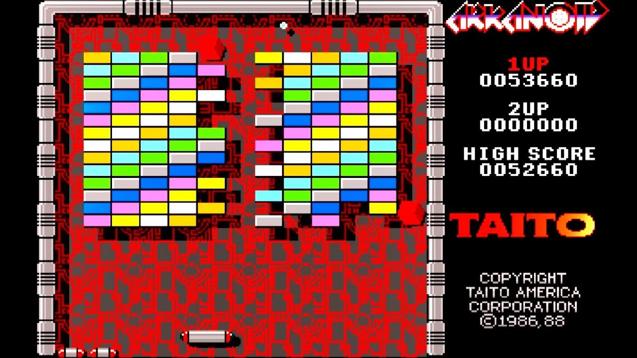 Arkanoid (Apple IIgs Version) ¹⁹⁸⁶ - YouTube
