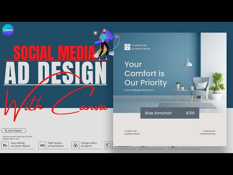 How To Make Social Media Post Design In canva || Instgram Post Design ...