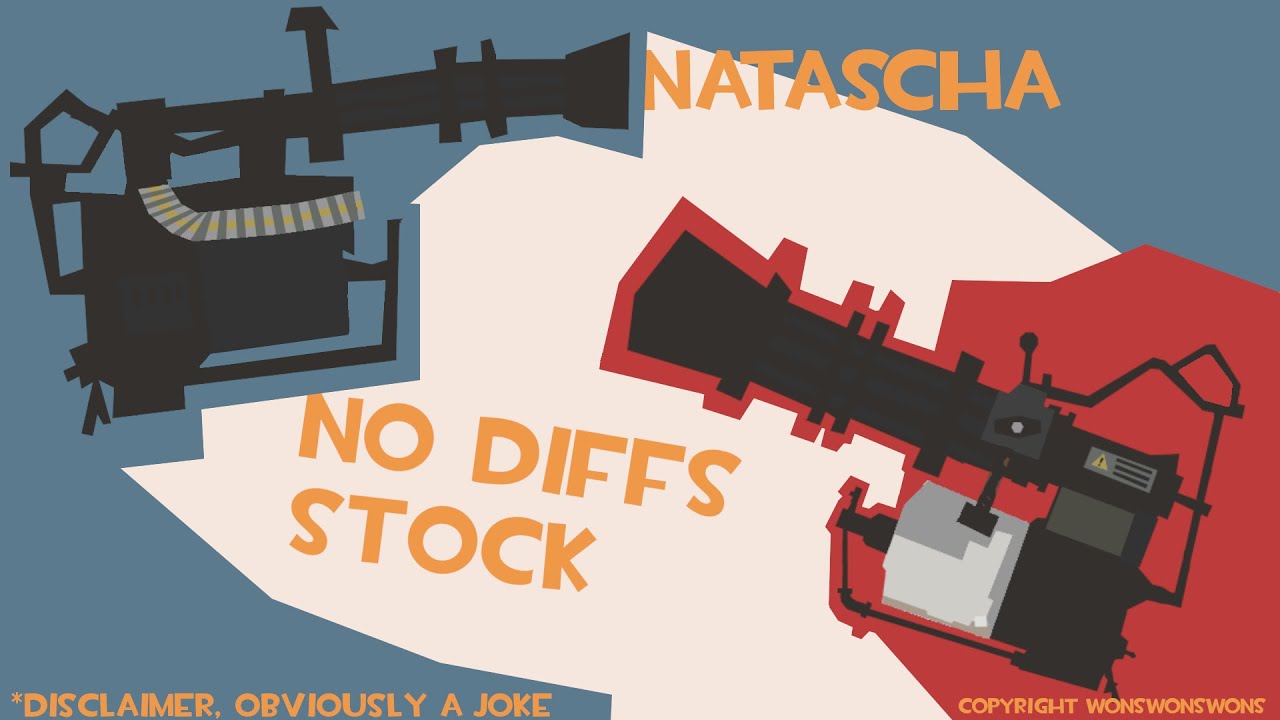 Why Natascha Is Arguably Better Than The Stock Minigun (TF2) - YouTube