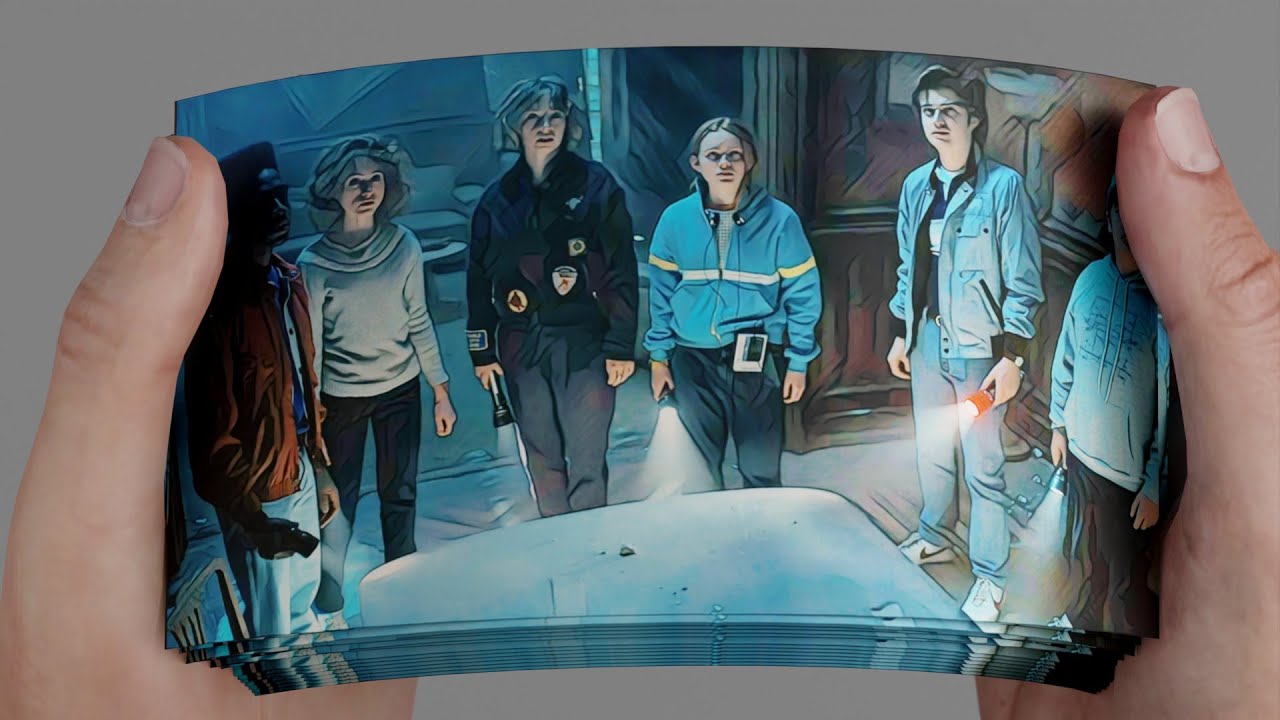 Vecna Alerts Everyone Flipbook 😢👿 | Stranger Things 4 Flipbook - YouTube