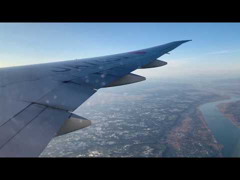 Landing At NRT On A Clear Day On A Japanese Airlines Boeing 777 (Tokyo, Japan)