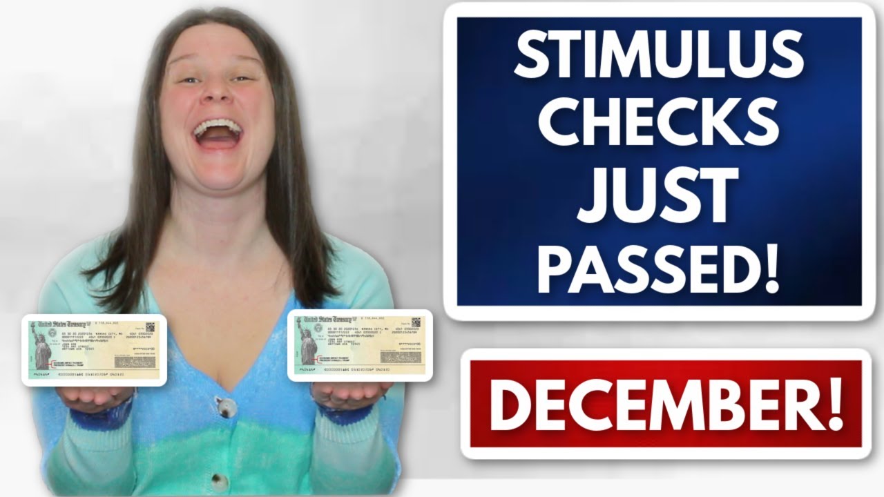 Stimulus Checks Just PASSED NOW! 2nd Second Stimulus Check Update Today ...