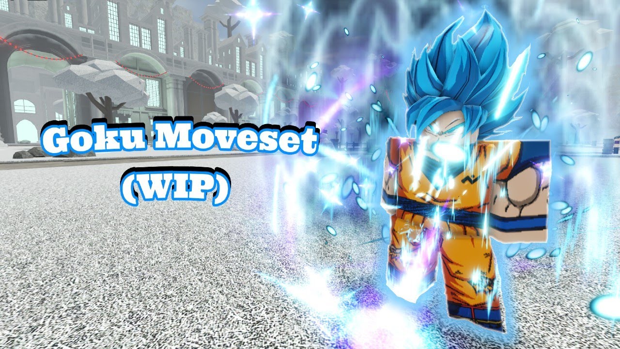 Goku Moveset in Jump Showdown - YouTube
