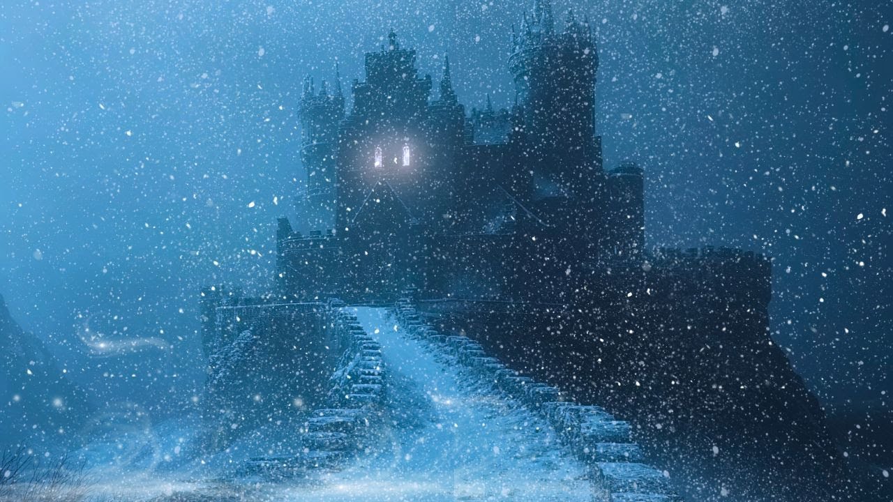 Howling Wind & Snowstorm Sound For Sleeping, Relax | Winter Storm & Icy ...