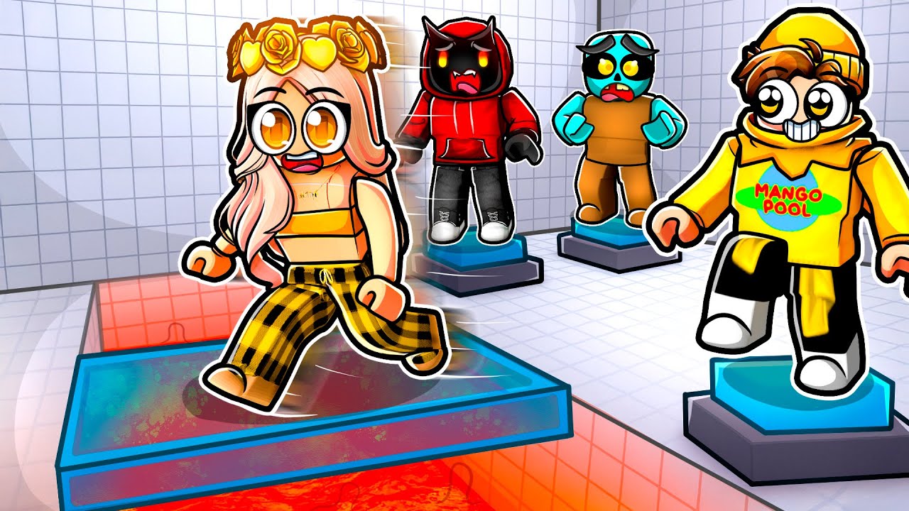 The GOOBERS Played 4 PLAYER TEAMWORK PUZZLES In Roblox - YouTube