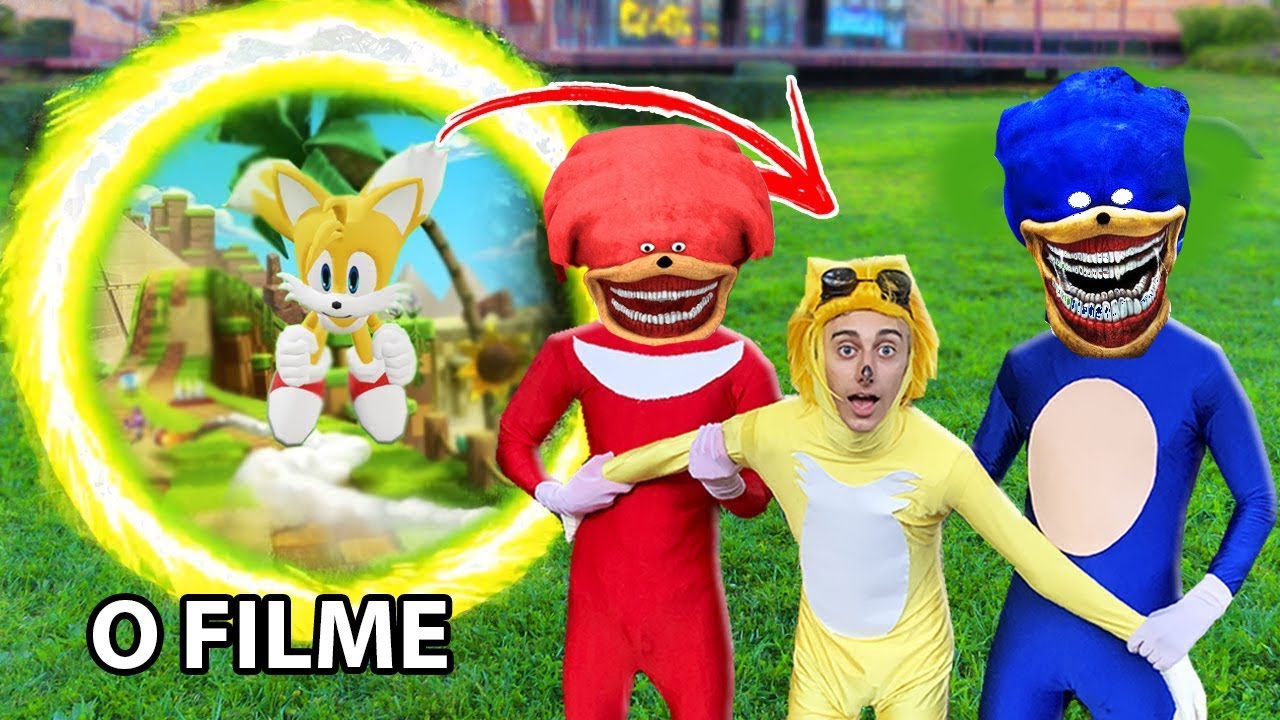 SHIN SONIC e SHIN KNUCKLES FORAM INVOCADOS na VIDA REAL ! TAILS e AMY ...