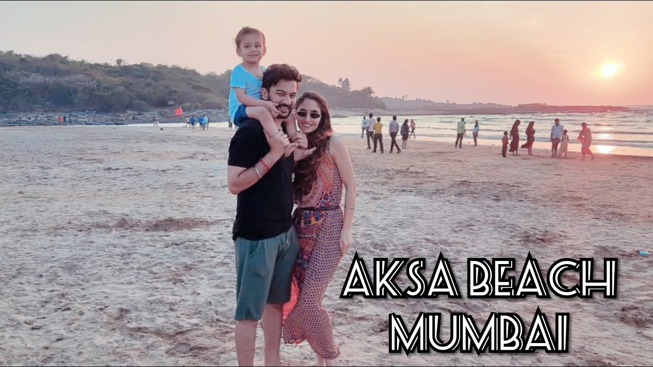 Aksa beach | best beach in mumbai | picnic spot in mumbai - YouTube