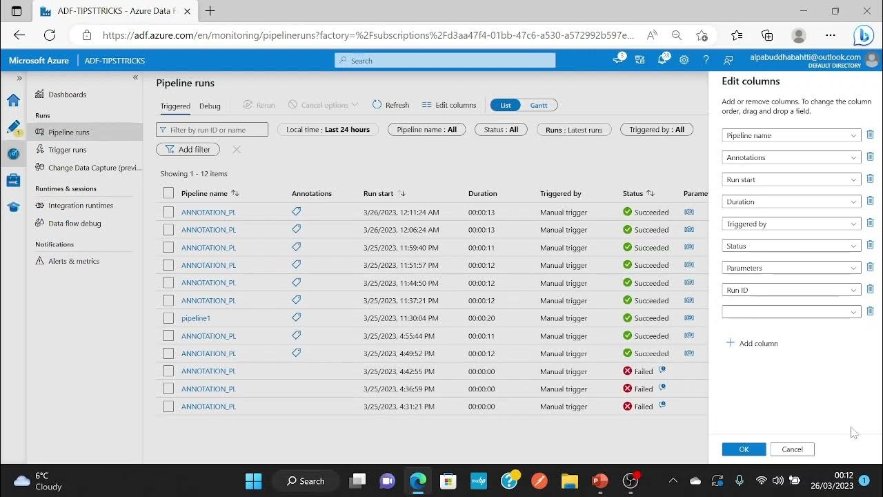 Tips#5 - How to use an Annotation in ADF or Azure Synapse Analytics Data Integration Pipeline ...