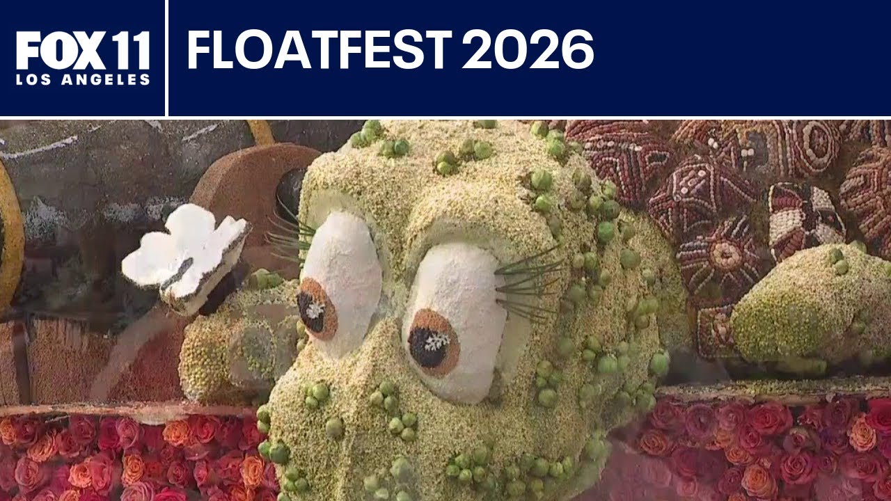 Rose Parade: How to view the floats - YouTube