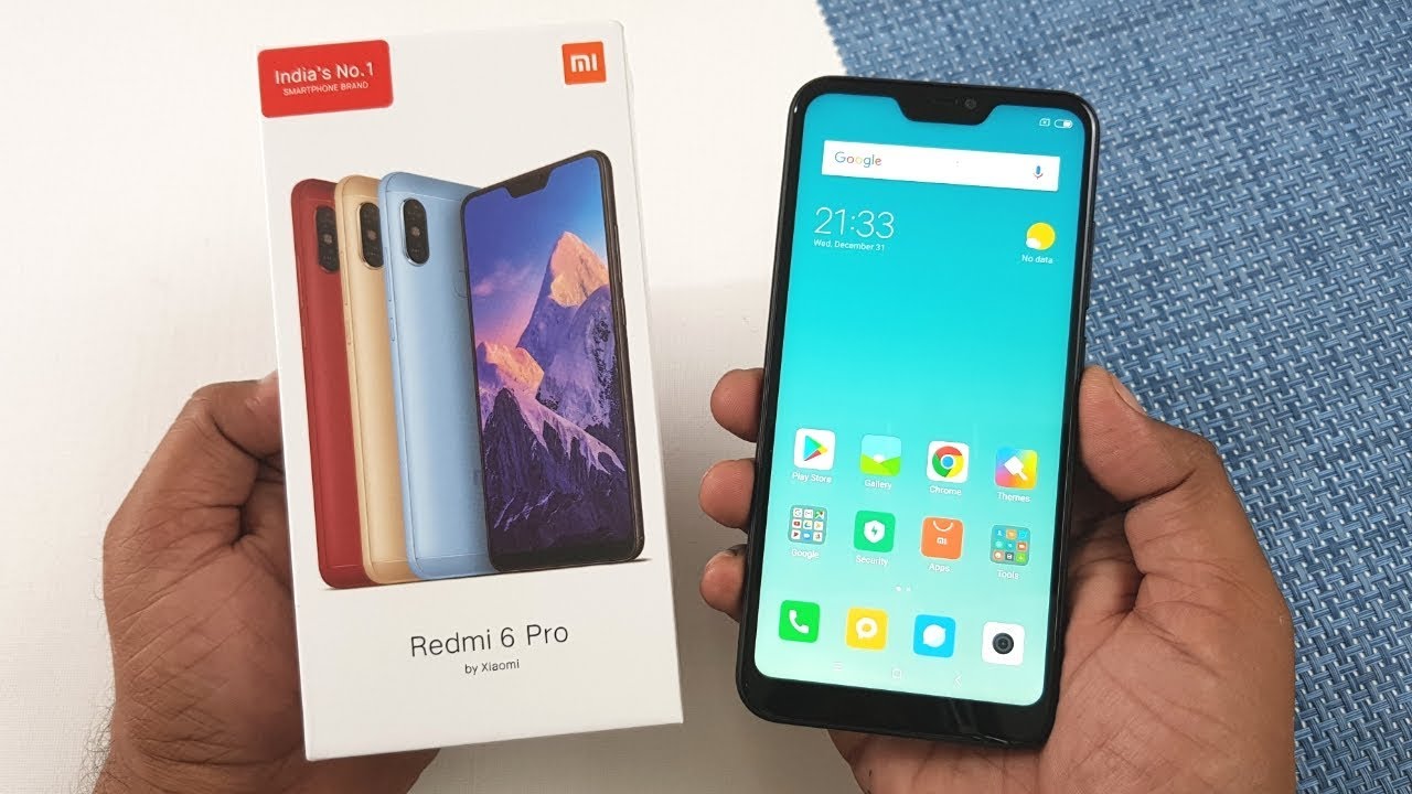 Xiaomi Redmi 6 Pro Unboxing & First Looks !! - YouTube