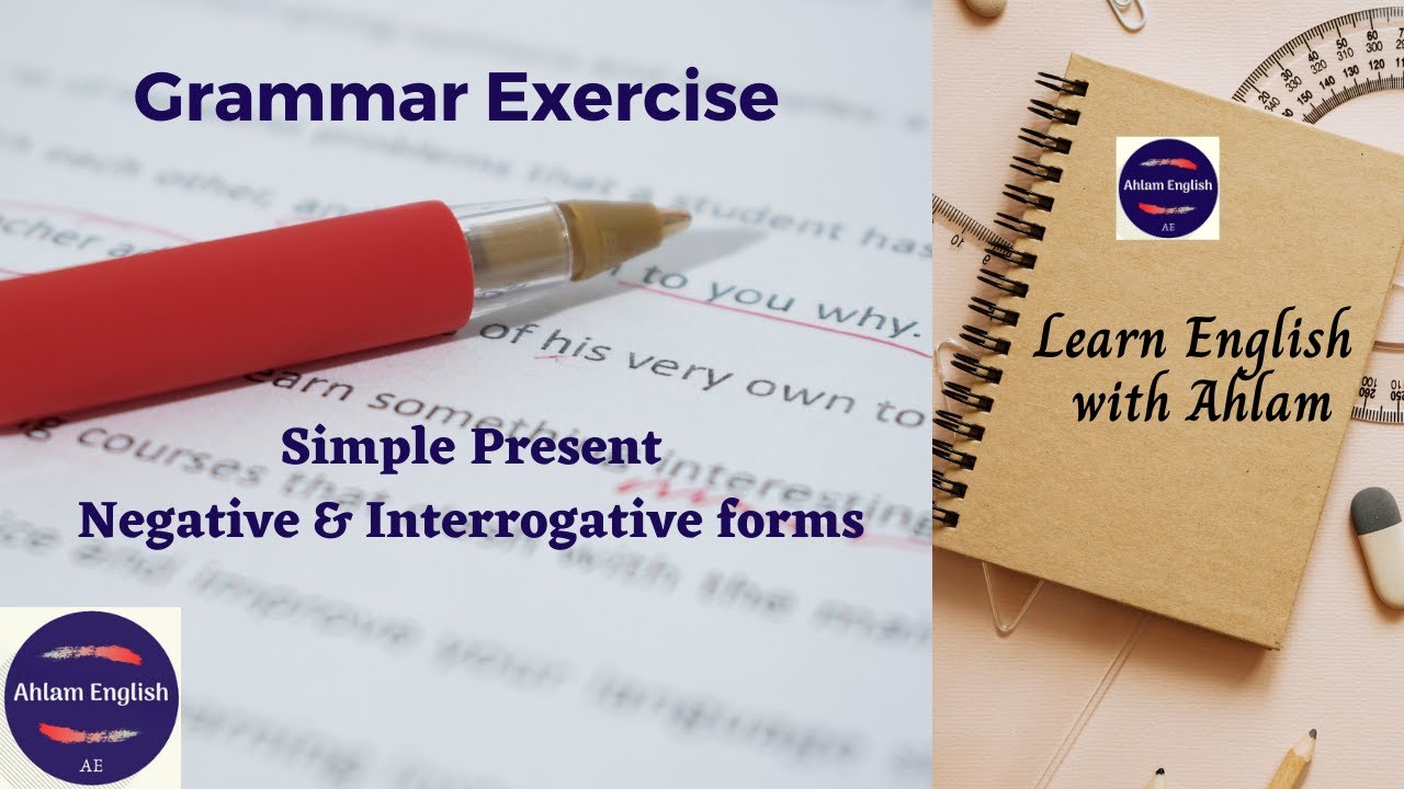 Exercise - The Negative & Interrogative forms of the Simple Present ...