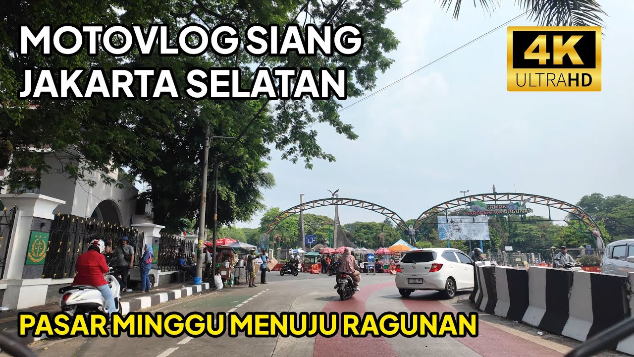 Motoran Siang di Jaksel - Jl. Raya Pasar Minggu → Jl. RM Harsono → Jl ...