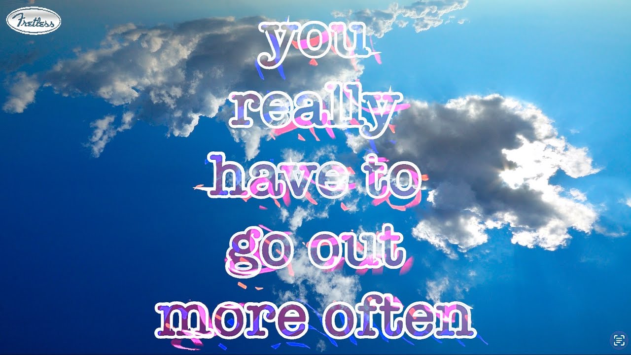 you really have to go out more often - audible fun diversified - YouTube