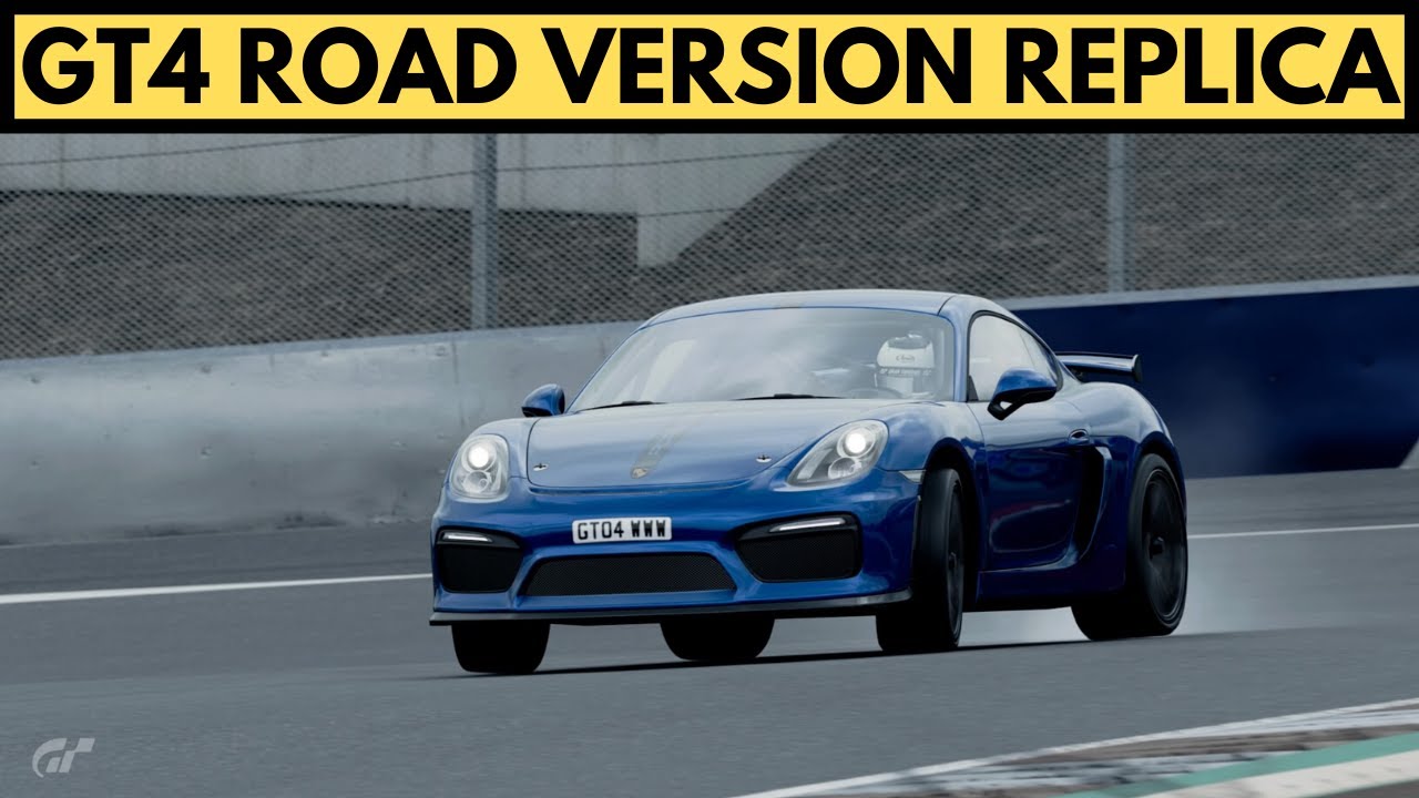 GT Sport - Porsche Cayman GT4 | Replica Build - YouTube