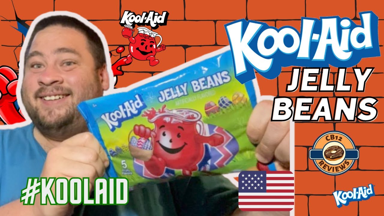 🇺🇸 [Product of USA] Kool Aid Jelly Beans #review - YouTube