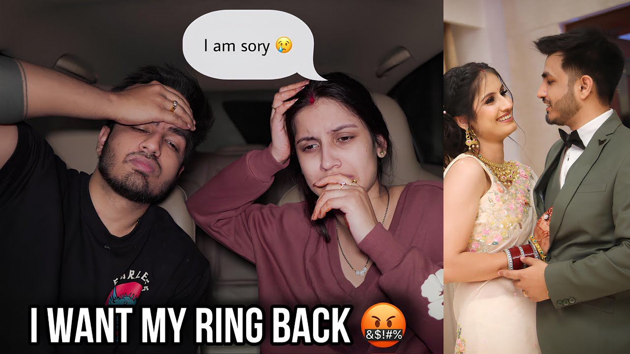 SHE MISPLACED OUR ENGAGEMENT RING || prank on wife 😱 - YouTube
