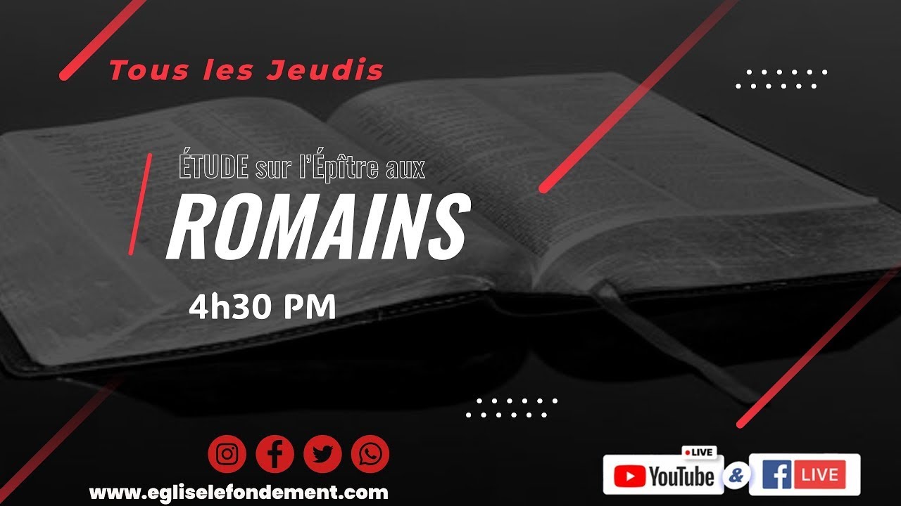LIVE | Etude biblique | 10 Avril 2025 - YouTube