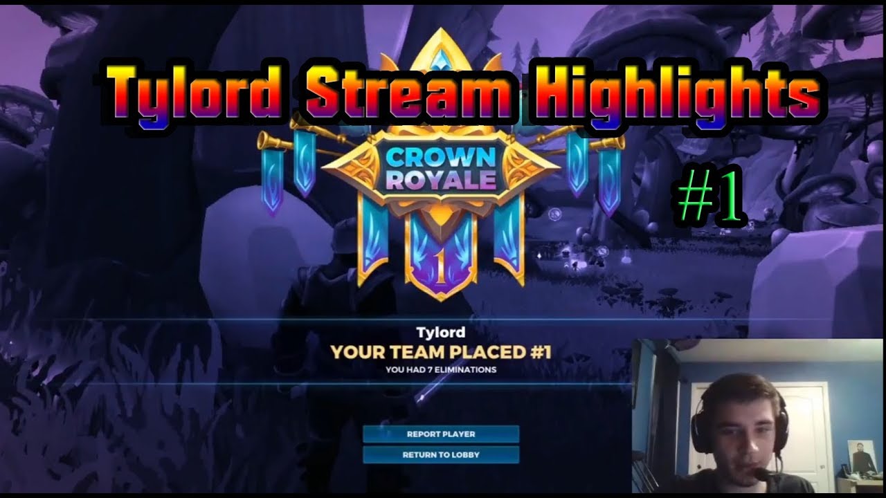 First Realm Royale Victory!- Tylord Stream Highlights #1 - YouTube