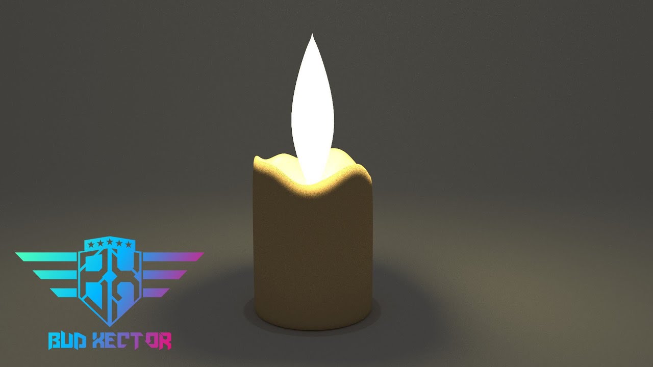 Blender 3D Tutorial - Cycles Render - Create Candle Light - YouTube