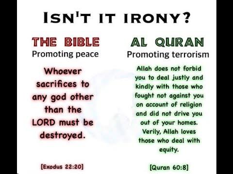 Difference Between Bible and Quran - YouTube