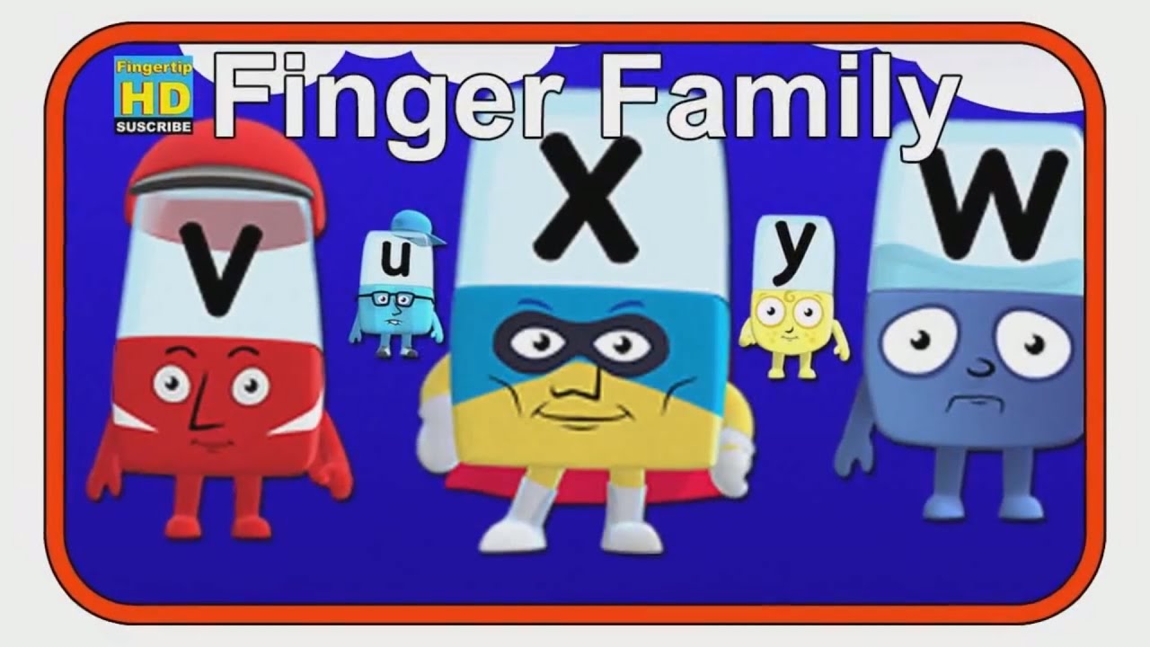 Abc Alphabet Finger Family - Nursery Rhymes for Childrens Babies and ...