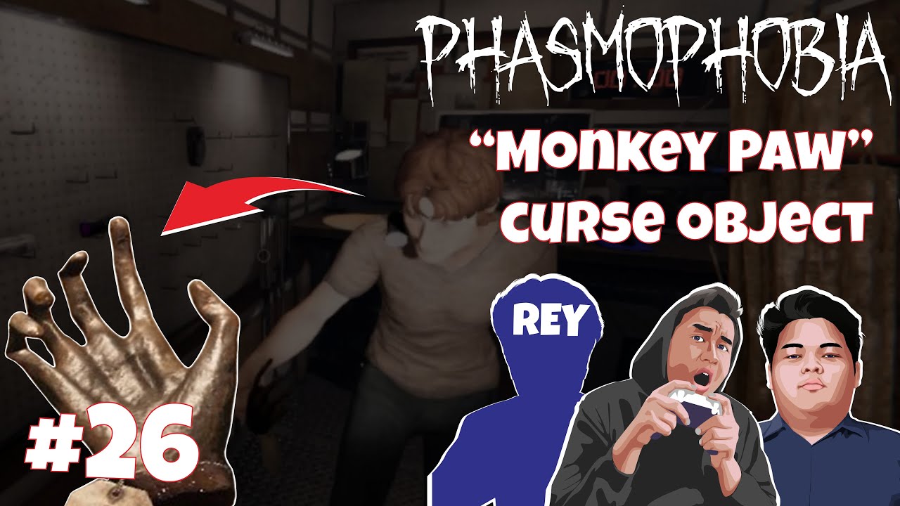 MONKEY PAW NIH!! - #Phasmophobia Indonesia - YouTube