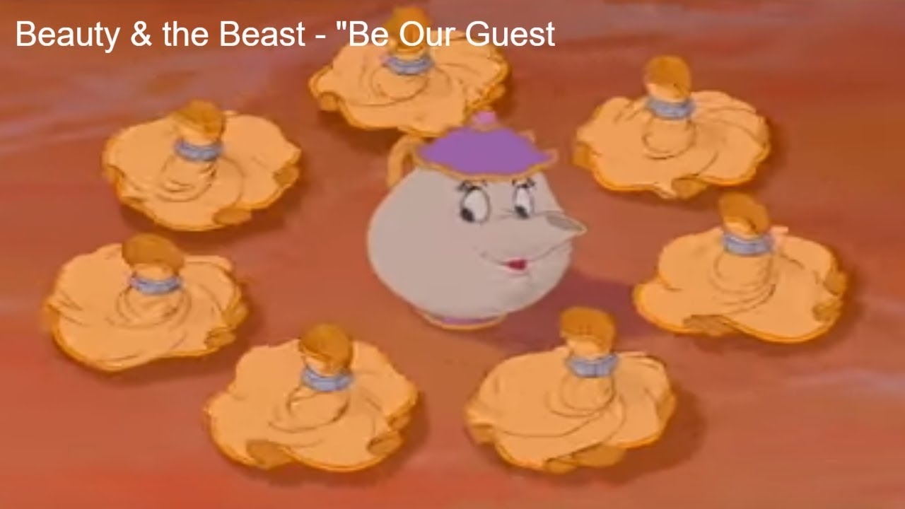 Beauty & the Beast - "Be Our Guest!" [High Quality] - YouTube