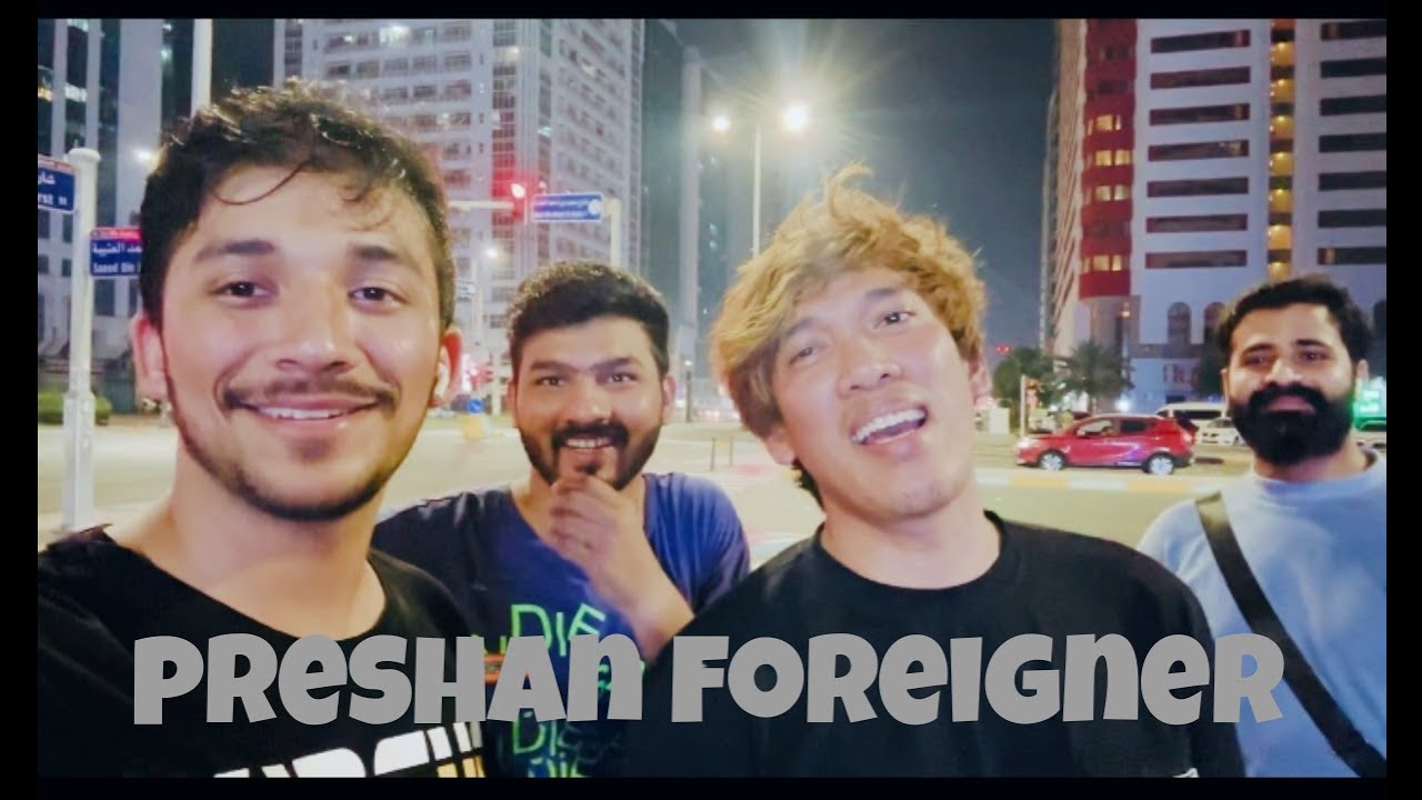 Preshan foreigner se meeting 😜 - YouTube