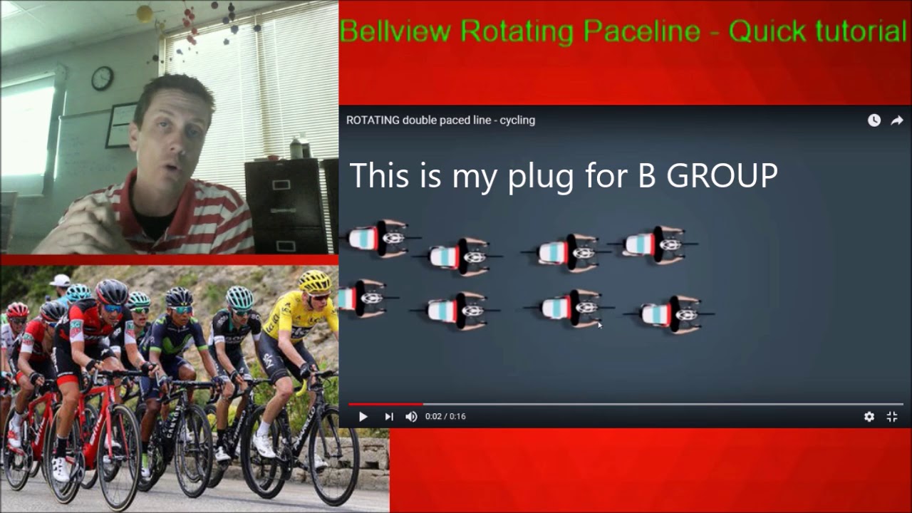 Rotating Pace line Instructional Video - YouTube