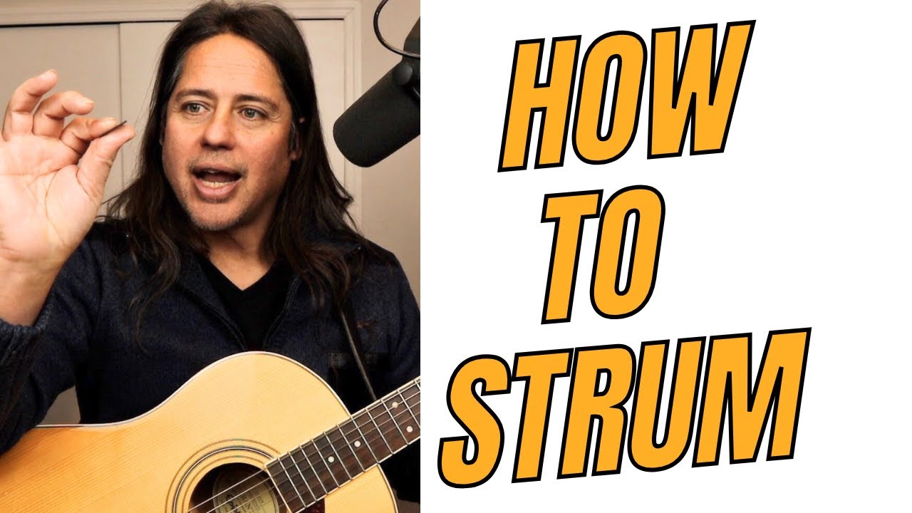 Acoustic Guitar Strumming: FOR BEGINNERS - YouTube