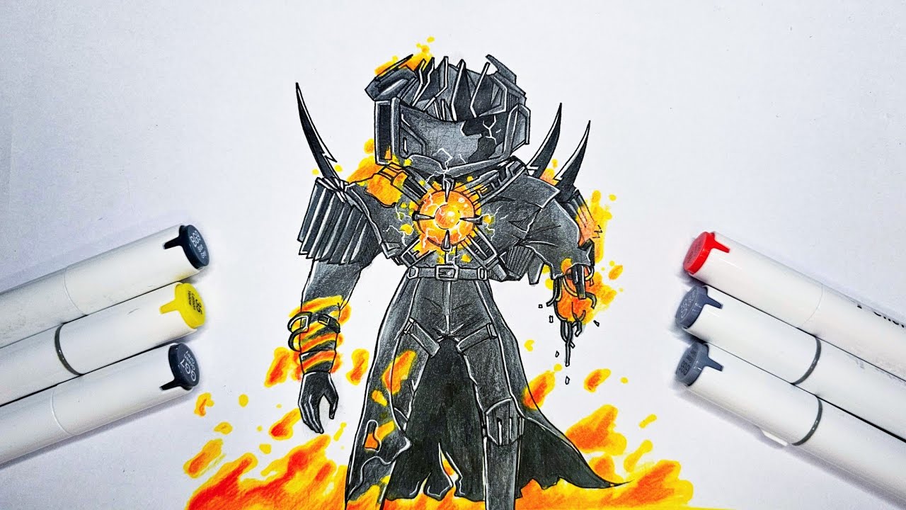 How to draw Watchman of doom 📺🔥 - YouTube