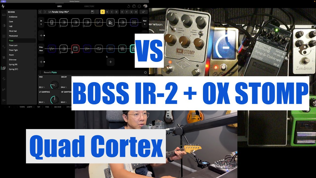 Boss IR-2(+OX Stomp) VS Quad Cortex - YouTube