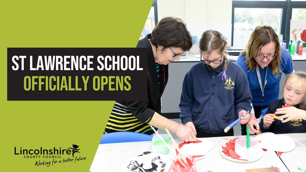 St Lawrence School officially opens - YouTube