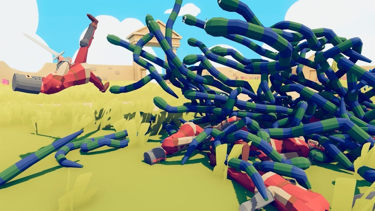 TOTALLY ACCURATE BATTLE SIMULATOR (TABS) -Snake Archers su broken ...