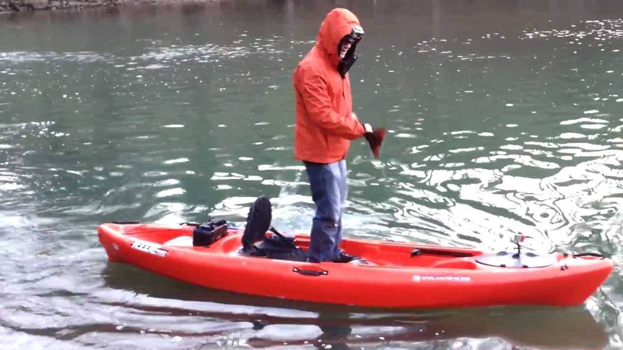 EastTnFishing Demo of the Wilderness Systems Kayaks Ride 115 - YouTube