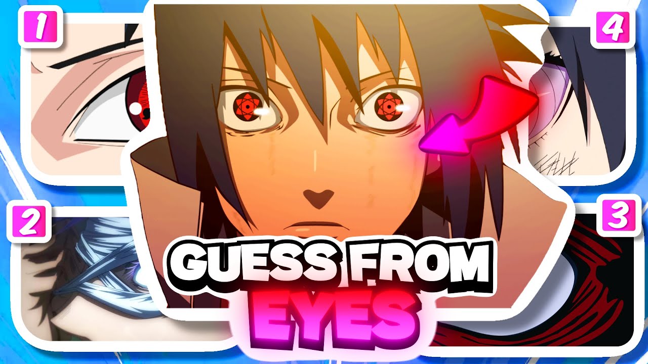 Guess the Anime Character by Their Eyes - Anime Quiz - YouTube