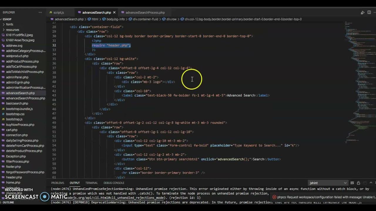 Design a responsive product searching page using HTML, CSS, JavaScript and Bootstrap - YouTube