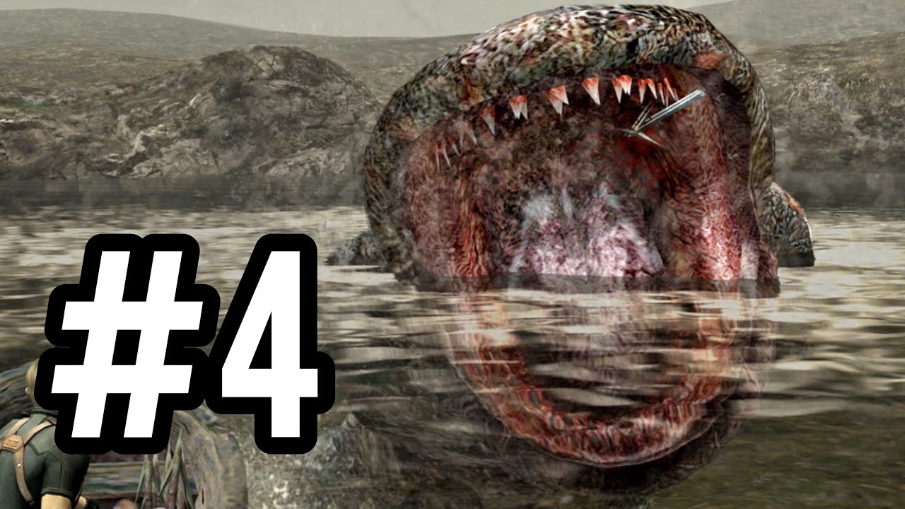 GIANT FISH|Resident Evil 4 (Part 4) - YouTube