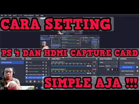 MUDAH SETTING PS4 DAN HDMI CAPTURE CARD - YouTube