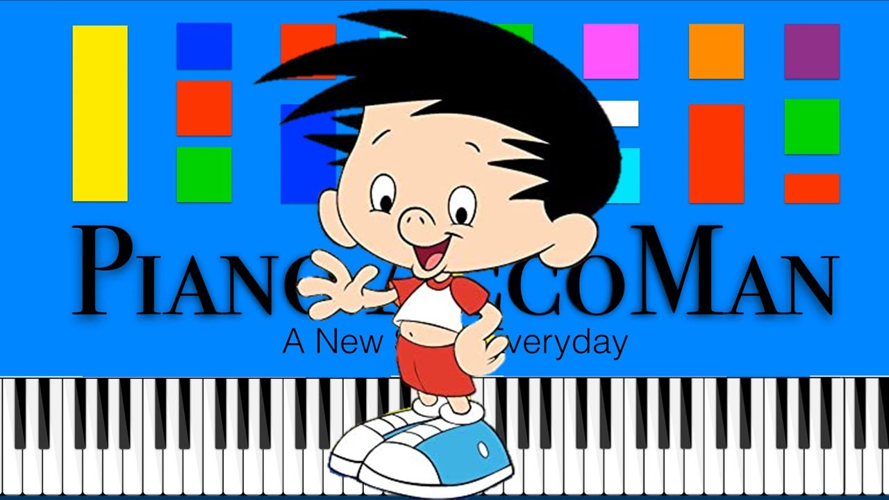 Bobby's World Theme Song Slow EASY Medium 4K Piano Tutorial - YouTube Music