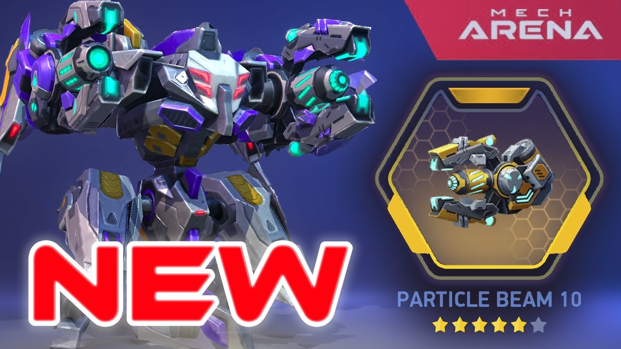 Particle Beam - New Best weapon for Eclipse? | Mech Arena - YouTube