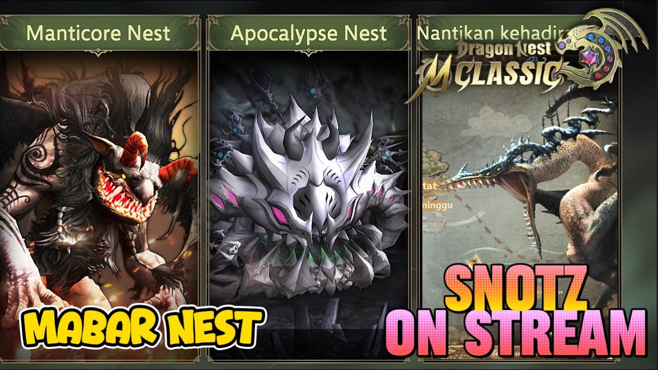 LIMITIN NEST AND PROGRESS SDN HC - Dragon Nest M:Classic Indonesia ...