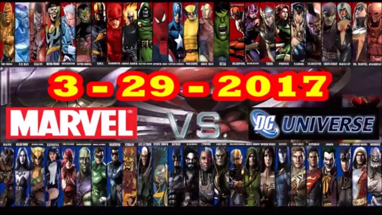 MARVEL COMICS VS. DC COMICS 3/29/2017 : THE WEEK MARVEL BEAT DC - YouTube