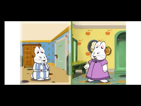 Nelson Plays Max & Ruby Dress Up As Max's Gray Stripes Shirt & Yellow Overall - YouTube