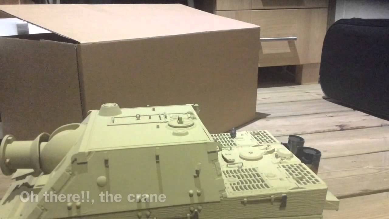 RC torro sturmtiger unboxing - YouTube